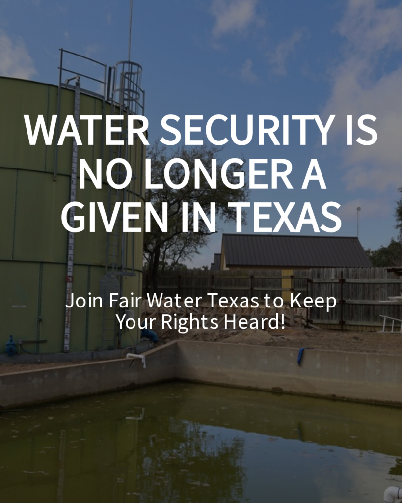 Fair Water Texas – Water is essential. So is fairness.